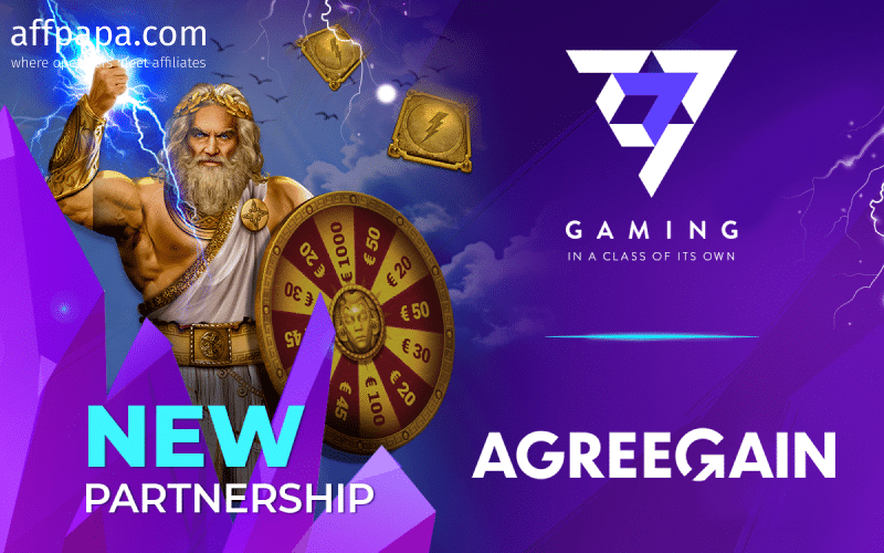 7777 gaming forms a strategic partnership with Agreegain